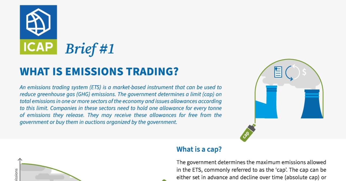 ETS Briefs | International Carbon Action Partnership